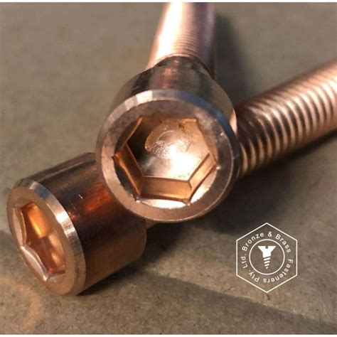 Silicon Bronze Machine Screws Bronze And Brass Fasteners Pty Ltd