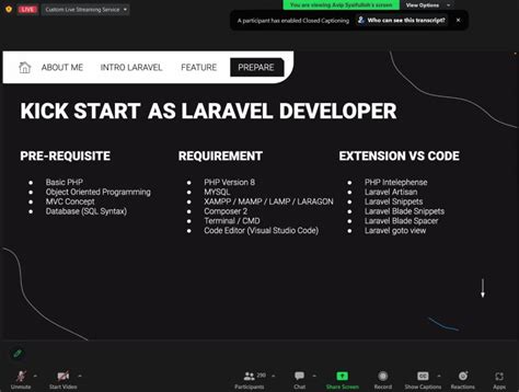 Rhazes Devino On Linkedin Coding Camp Laravel Day 1 By Materi Yang Menarik Mulai
