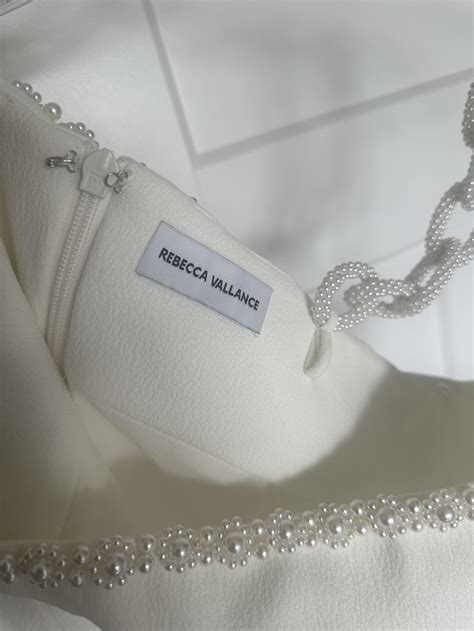 Rebecca Vallance The Perle Minidress Never Worn New Wedding Dress
