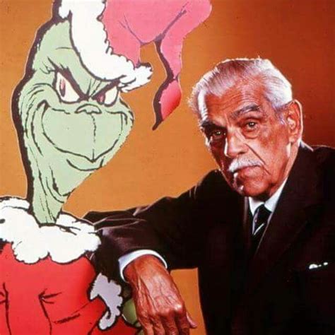 Boris Karloff Grinch The Grinch That Keeps On Grinching Hxdz