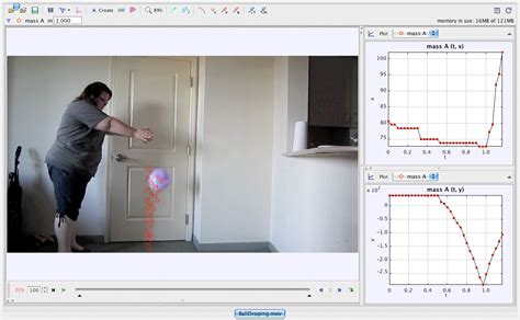 grasping physics tracker video analysis of falling