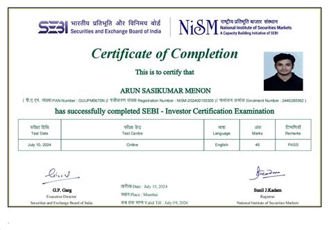 Exciting News Arun Menon