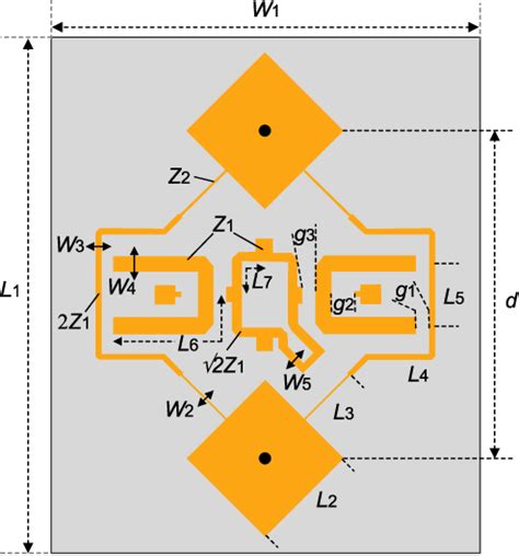 Figure 4 From A Quad Polarization And Beam Agile Array Antenna Using Rat Race Coupler And