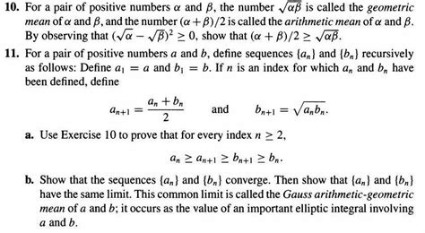 Solved For a pair of positive numbers α and β the number Chegg