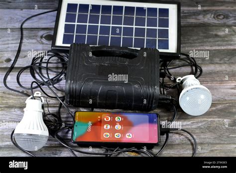 Cairo Egypt November 6 2023 Gdlagen Gd35wp Solar Light Kit