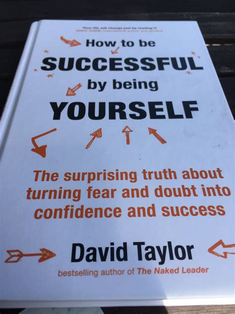 How To Be Successful By Being Yourself David Taylor Книги по психологии Книги для чтения Чтение