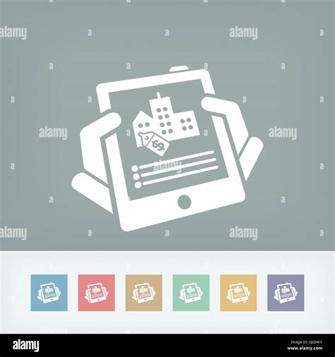 real estate website stock vector image and art alamy