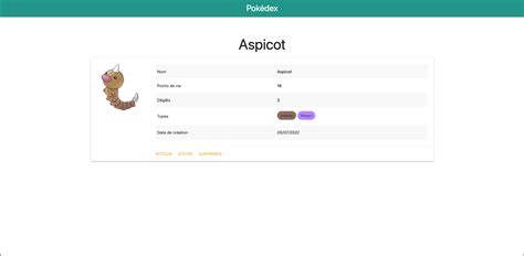 Github Mena0018pokedex Angular Réalisation Dune Crud Application Pokémons Avec Angular