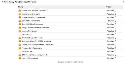 ios framework with firebase carthage binary ask for firebase when