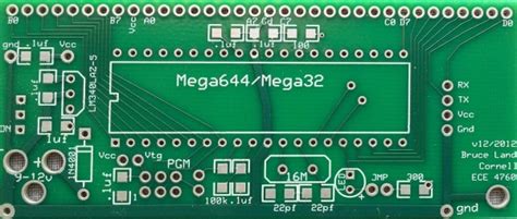 Innovative Applications With The Atmel Mega644 Prototype Board