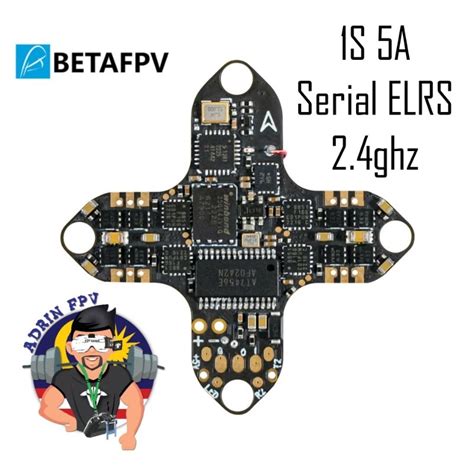 betafpv aio f4 v2 serial expresslrs 5a 1s brushless flight controller
