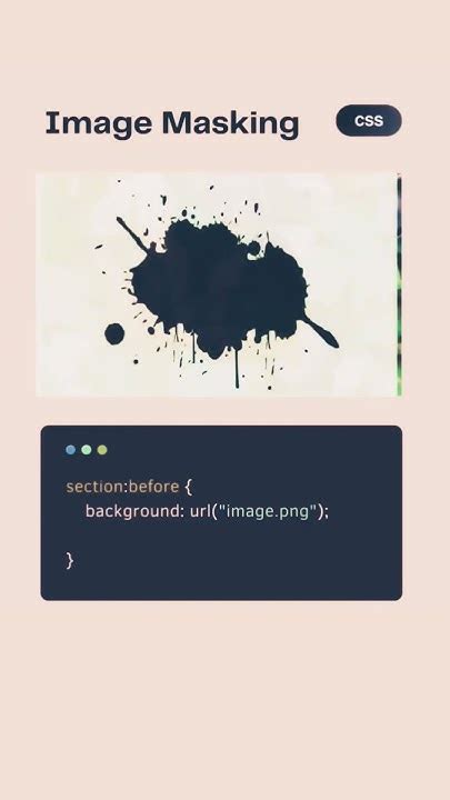 Css Image Masking Csstricks Webdesign Webdevelopment Shorts Css3
