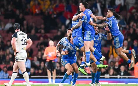 Toa Samoa V Kangaroos Rugby League World Cup Showdown Significant For