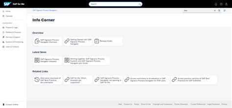Sap Signavio Process Navigator Whats New Sap Community