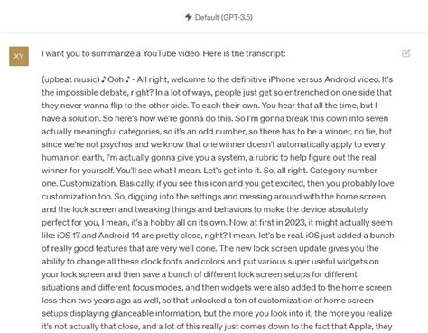 youtube transcript summarizer with chatgpt save lots of time xuyun zeng