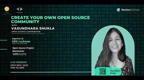 Create Your Own Open Source Community Newton School Youtube