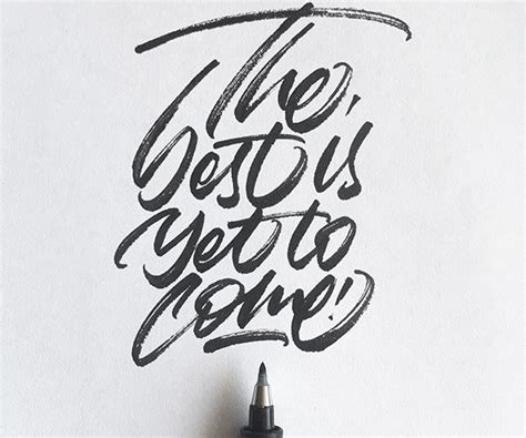 Brushpen Calligraphy Vol 2 On Behance