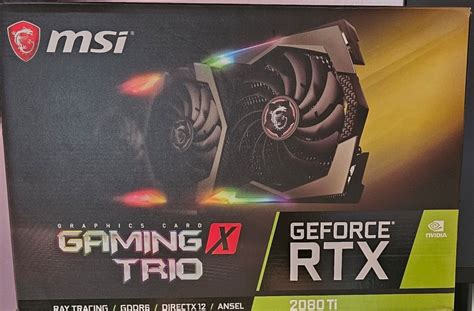 Msi Rtx 2080ti Gaming X Trio Κάρτες Γραφικών Insomnia Gr