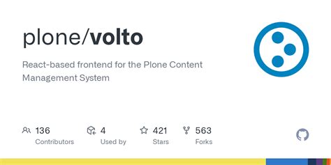 github plone volto react based frontend for the plone content