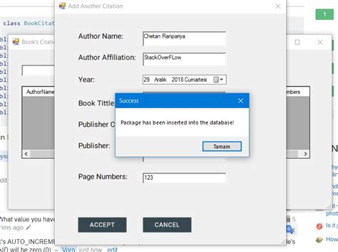Why The Foreign Key Doesn T Work Between C And MySql Stack Overflow