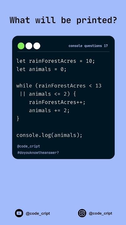What Will Be Printed On The Console 17 Short Shorts Codecript Youtube