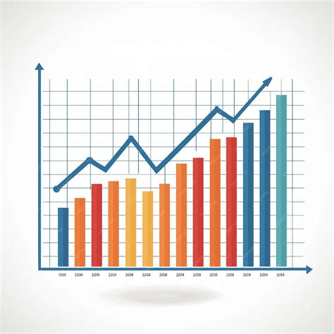 A Graph With A Graph That Says Graph On It Premium Ai Generated Vector