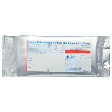 Ketosteril Tablet Uses Side Effects Price Apollo Pharmacy