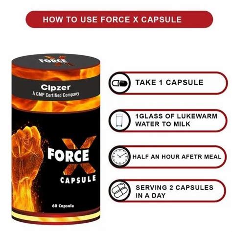 Force X Capsule Helps To Improve Your Stamina And Your Sexual Act