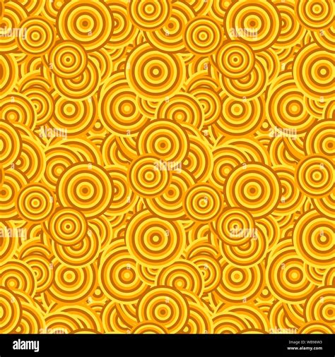 Seamless Geometrical Circle Pattern Background Design Colored Vector