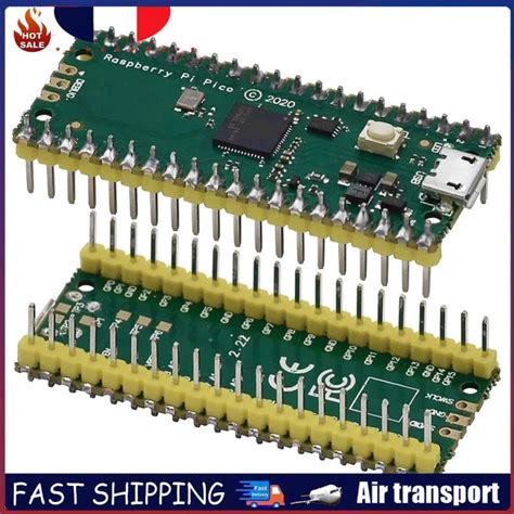 Raspberry Pi Pico Board Rp2040 Low Power Microcomputers Green Han