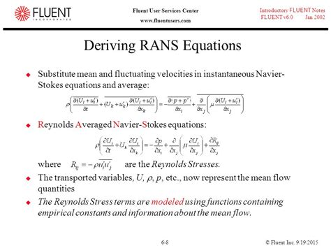 Modeling Turbulent Flows Ppt Video Online Download