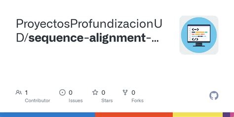 GitHub ProyectosProfundizacionUD Sequence Alignment With Node And Angular