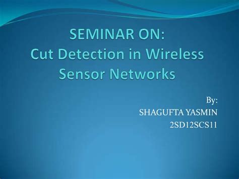 Cut Detection Ppt