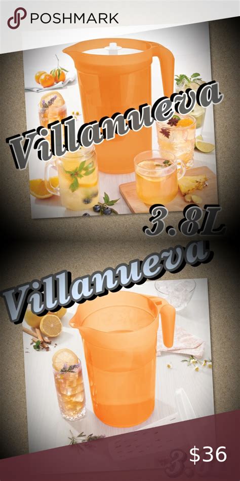 Tupperware 1 Gal38l Pitcher Winfuser New