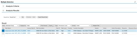 Sap Grc 101120 Hana Db Rule Set And Risk Anal Sap Community