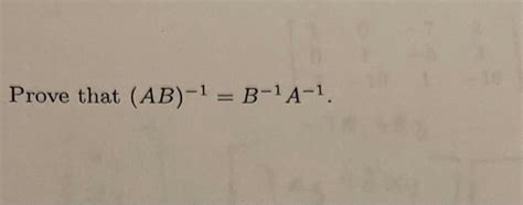 Solved AB B A Chegg Com