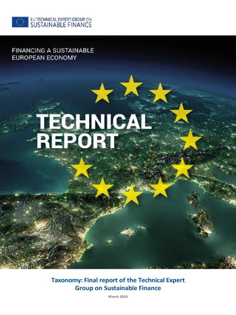 Taxonomy Final Report Of The Technical Expert Group On Sustainable Finance Pdf Low Carbon