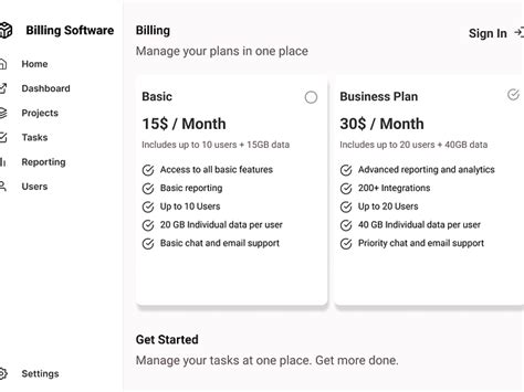 Billing Ui Designs Themes Templates And Downloadable Graphic Elements