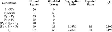 Genetic Analysis Of The Wrinkled Leaves Phenotype In Mutant Cwm Download Scientific Diagram