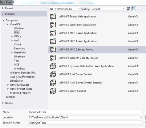 Using Client Certificates In Net Part 5 Working With Client