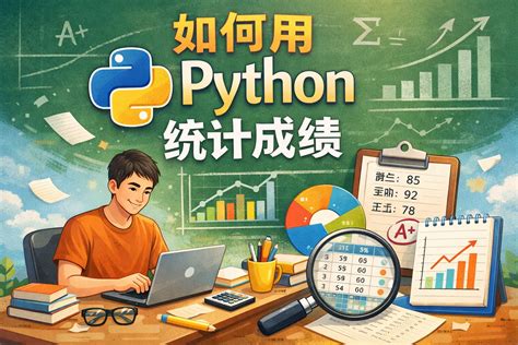 如何用python统计成绩 如何用python统计成绩