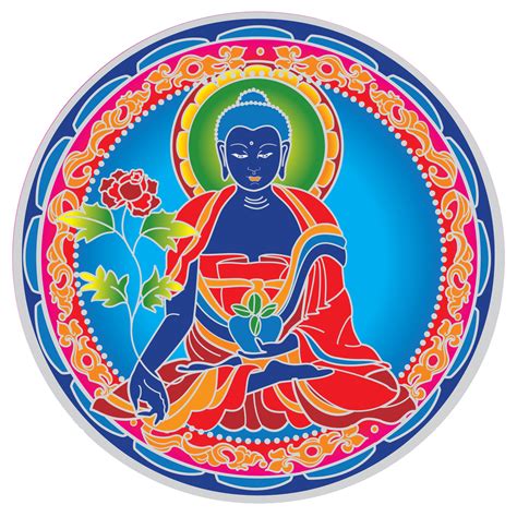 Sunseal Blue Medicine Buddha Mandala Illumination Mandalas