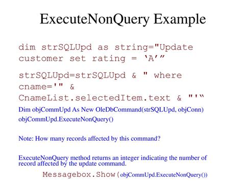 Coding Adonet Objects Connection Command Datareader Ppt Download
