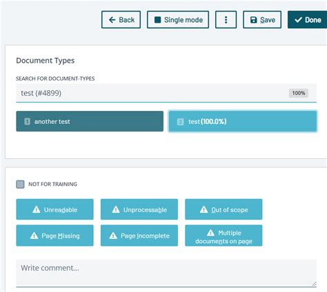 configure document classification