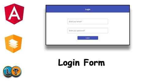 Angular Material Creating A Stunning Login Form For Your Web App Youtube