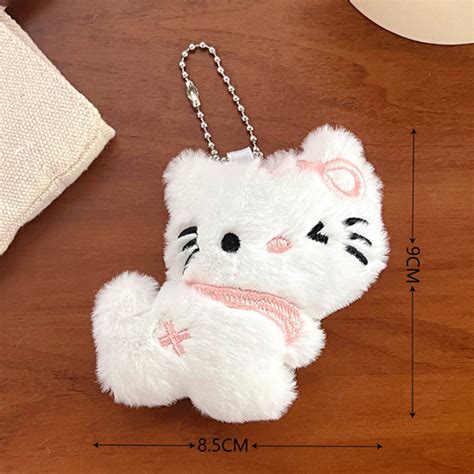 Anime Pachacco Straberry Bear Winnie Pooh Hello Kitty Plush Keychain