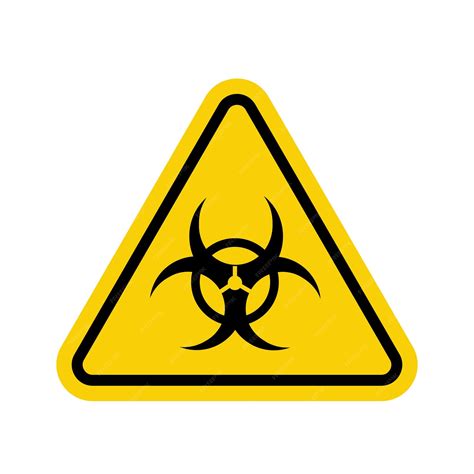 Sinal De Risco Biológico Aviso De Risco Biológico Toxina Microrganismo