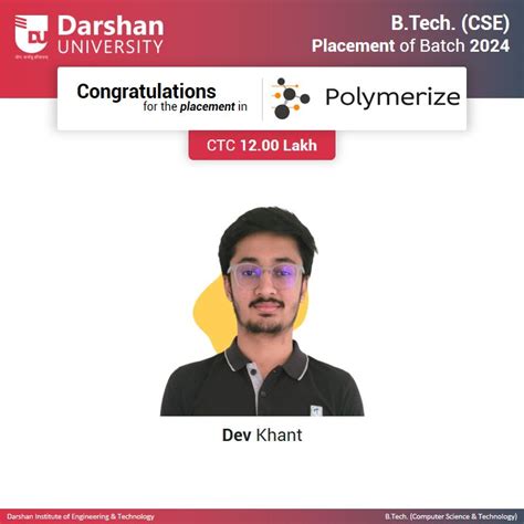 darshan university on linkedin placement singapore darshanuniv