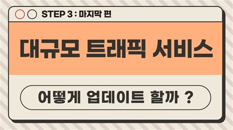 대규모 트래픽 서비스 개발 강의 3 어떻게 업데이트 하고 배포할까 Youtube