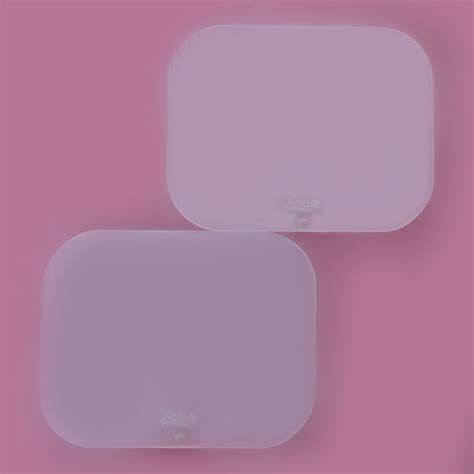 Acrylic Curved Rectangle Cake Disk Set Bakers Boutique